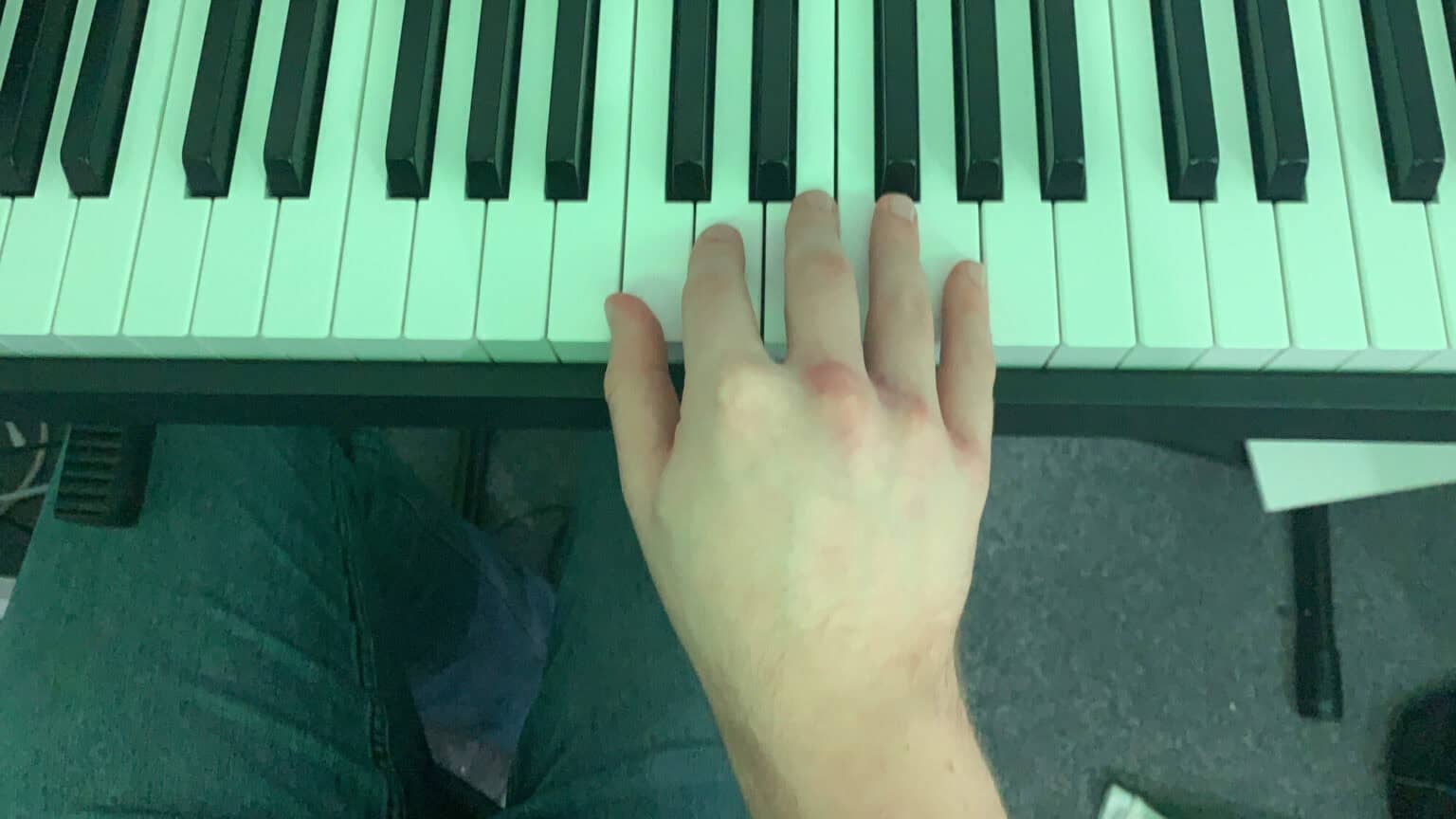 Master the White Keys on the Piano